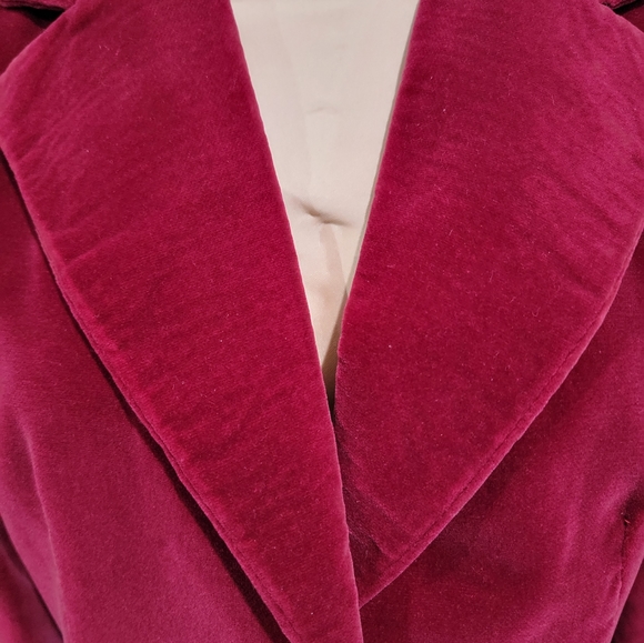Koret | Jackets & Coats | Vintage Koret Of California Wine Red Velour ...